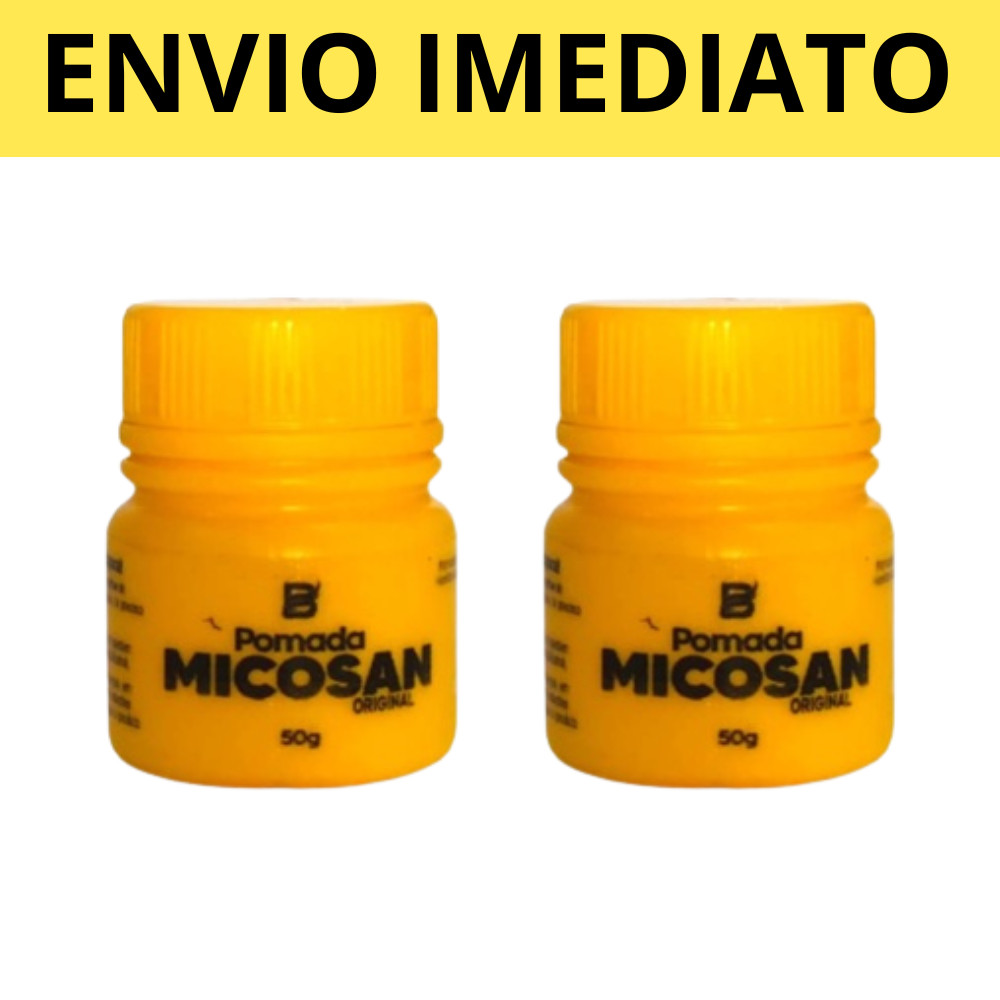 Kit 2 Pomada Micosan Original - Para Micoses e Clareador de Manchas ...