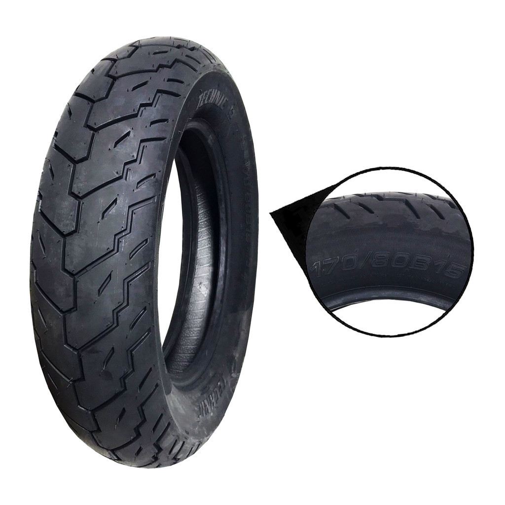 Pneu Iron 170/80-15 Sem Camara Technic | Shopee Brasil