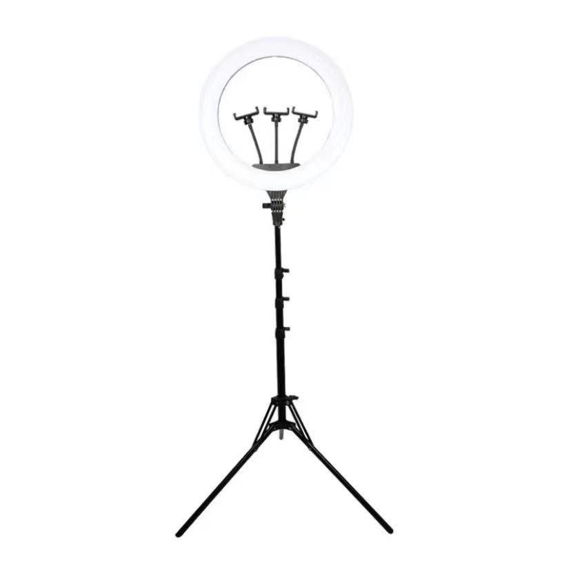 Ring Light Iluminador 36cm 14 Polegadas+tripé 2m C/controle + 1 suporte + fonte | Shopee Brasil