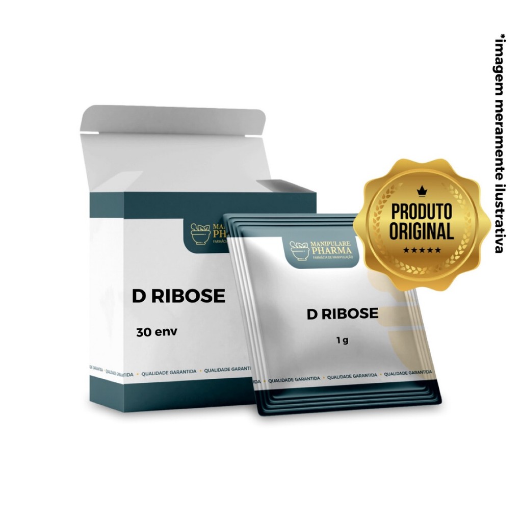 D Ribose 500 mg - 30 saches | Shopee Brasil