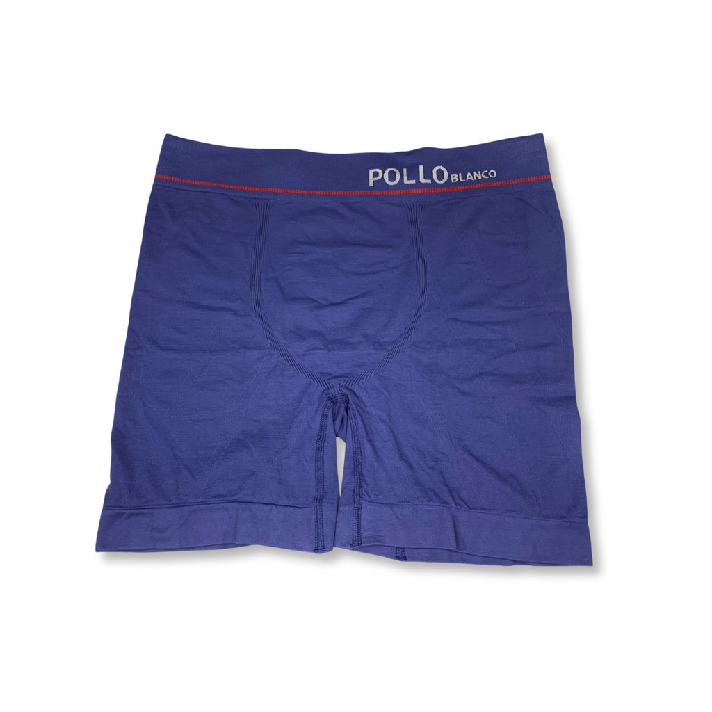 Cueca Boxer Microfibra Sem Costura Pollo Blanco | Shopee Brasil