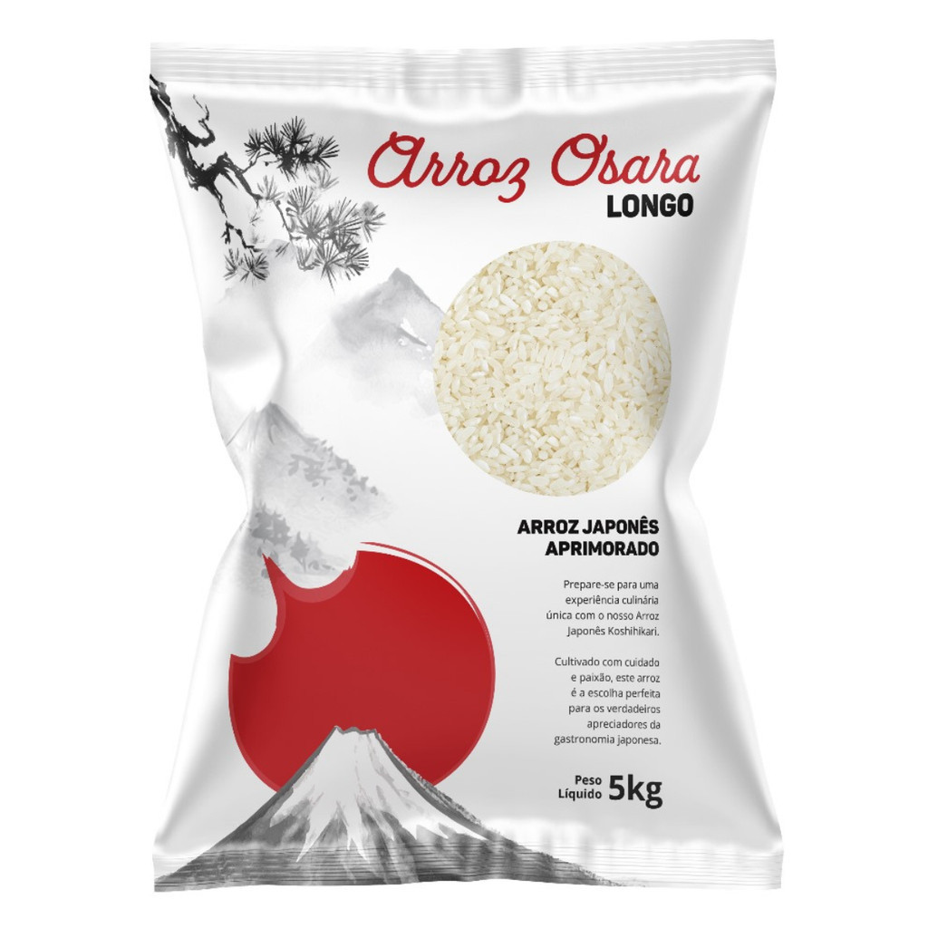 ARROZ OSARA LONGO PREMIUM 5KG | Shopee Brasil