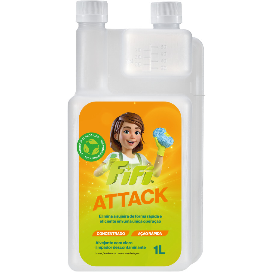 FIFI ATTACK 1 LITRO | Shopee Brasil