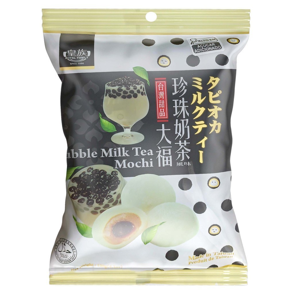 Bolinho de Arroz Moti Sabor Bubble Tea Milk Royal Family 120g | Shopee ...