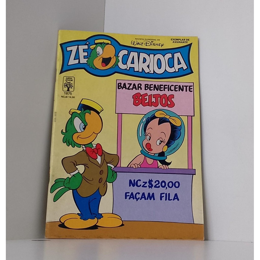 HQ Gibi Ze Carioca volume 1875 Bazar Beneficiente Beijos | Shopee Brasil