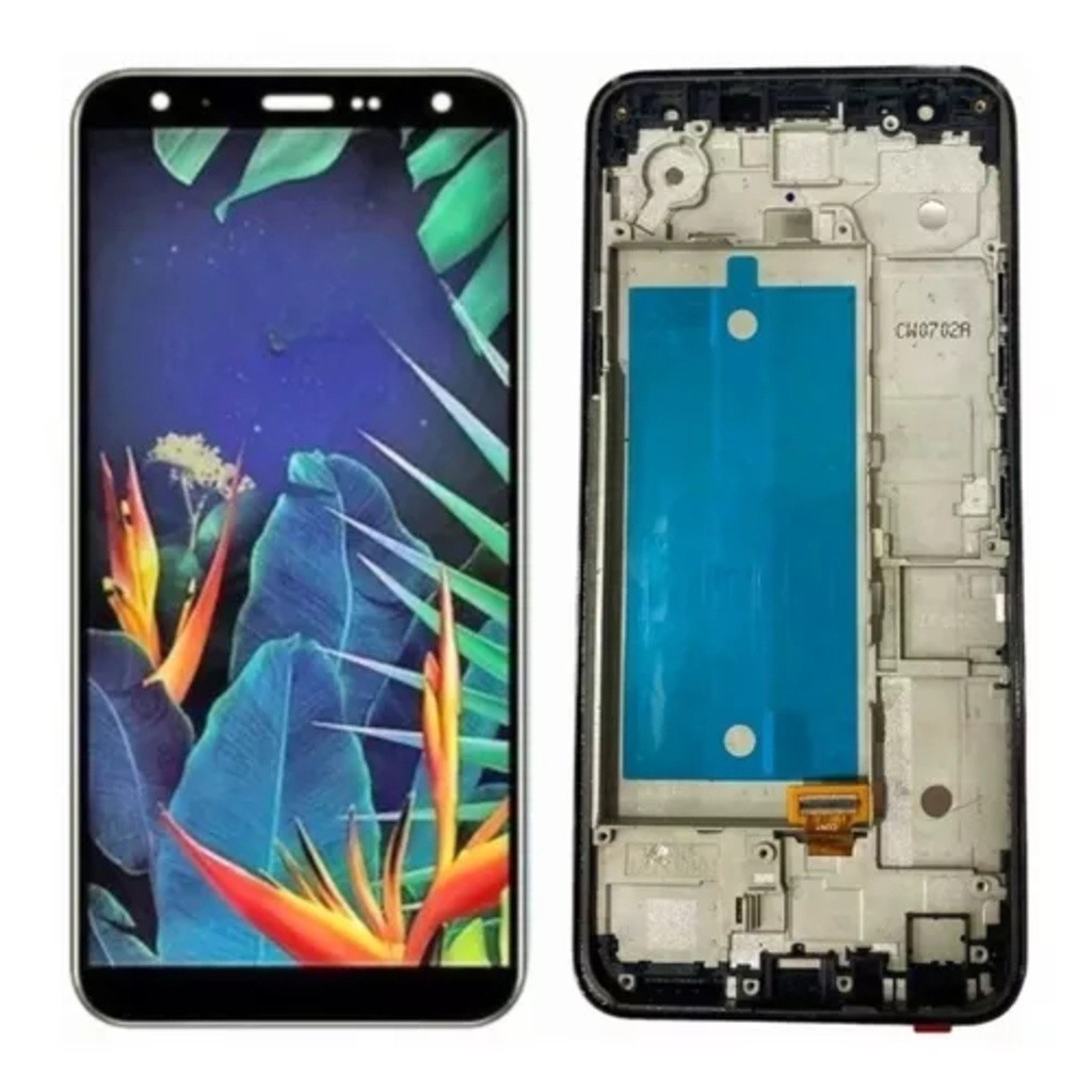 Frontal Tela Touch Display LG K12 / K12 PLUS / K40 COM ARO SEM BOTÕES Original Pronta Entrega ...