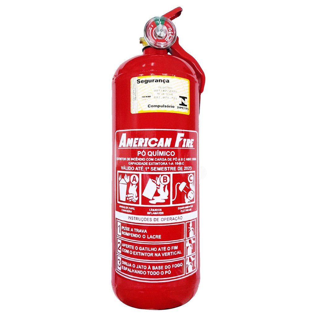 Extintor ABC 2 Kg - Validade 5 anos | Shopee Brasil