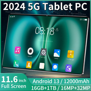 2025 versão Global Original Tablet PC 11.6 Polegada HD 4K Android 13 ...