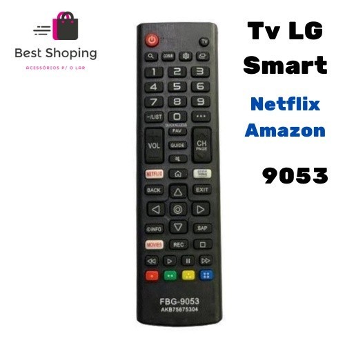 Controle Remoto p/ Tv LG Smart ( 9053 ) | Shopee Brasil