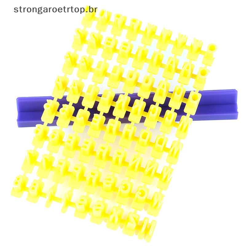 Alfabeto Aroetrtop Número Da Letra Do Cookie Press Carimbo Cortador De ...