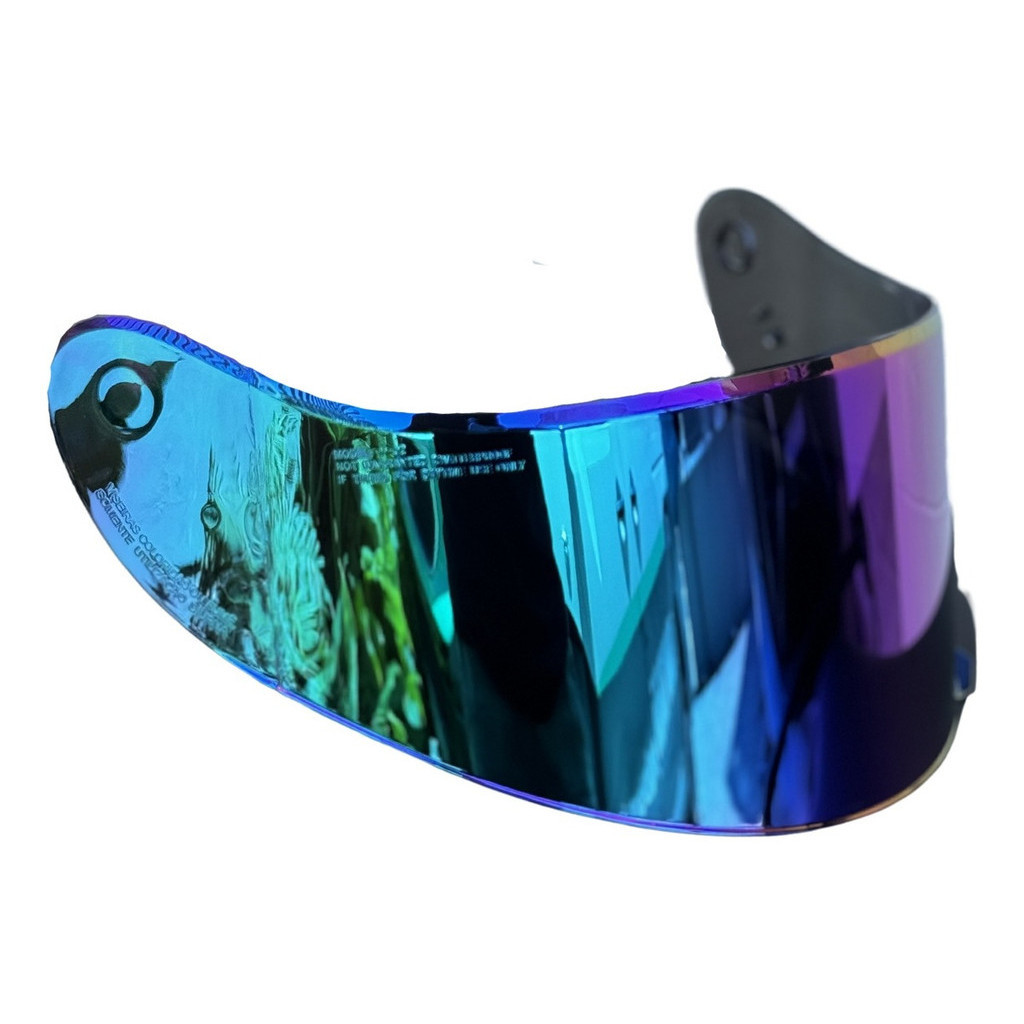 Viseira Para Capacete Mormaii M1 Oriignal Mormaii Azul Fume Camaleão ...