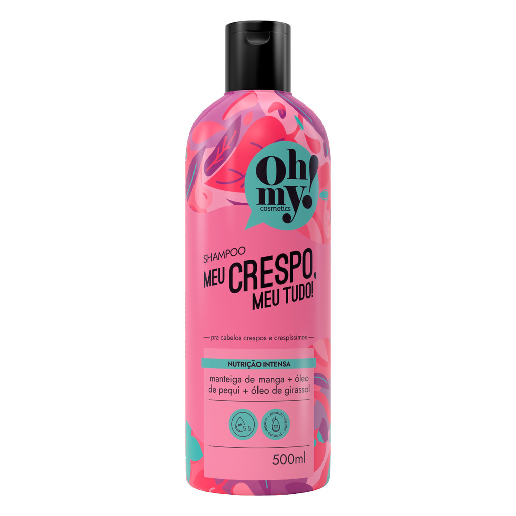 Oh My Shampoo Meu Crespo 500ml | Shopee Brasil