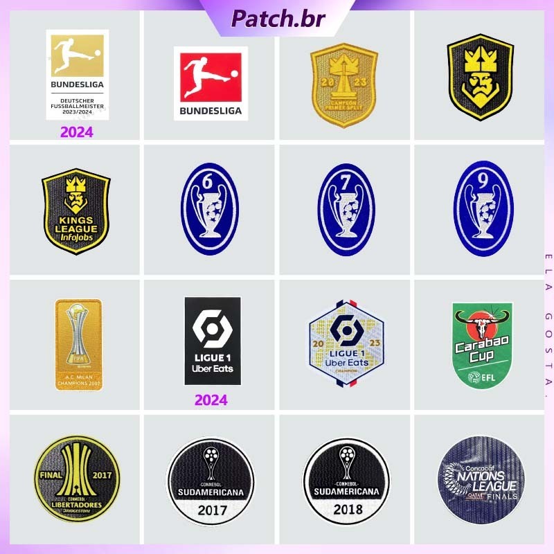 Dortmund Crachá de futebol [Campeão] Bayern Patch de futebol [Liga do ...