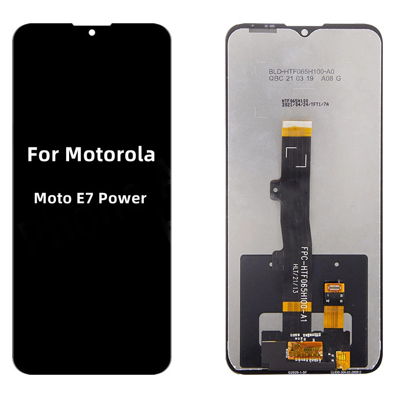 Tela Frontal Display Pra Motorola Moto E7 E7 Power LCD Touch Completo ...