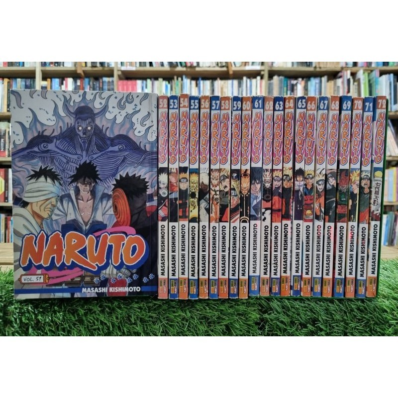 Masashi Kishimoto: Naruto - (51-72) - Selecione Volume | Shopee Brasil