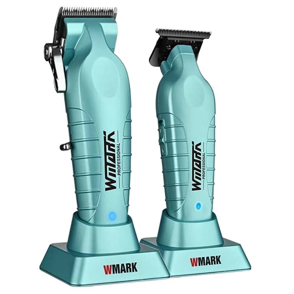 Kit 2 Máquina Ng 133 Corte Ng 317 Acabamento Wmark Azul 2024 Novo WMARK NG-133 317 Cortador De ...