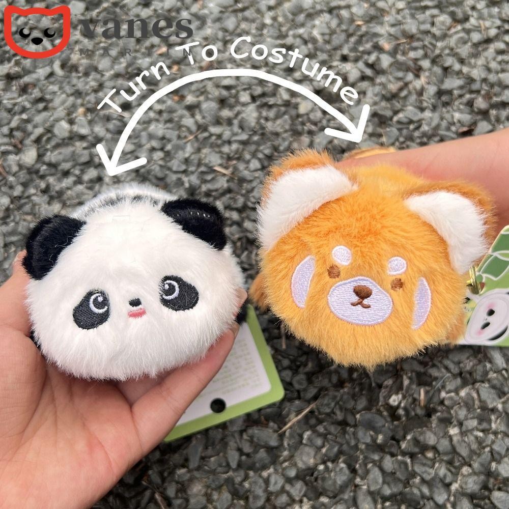 Chaveiro De Pelúcia VANES Red Panda , Animal Com Cauda Virada Para ...