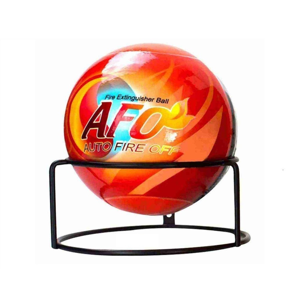 Bola Extintor De Incendio Fire Bol C Alarme suporte 1,3kg | Shopee Brasil