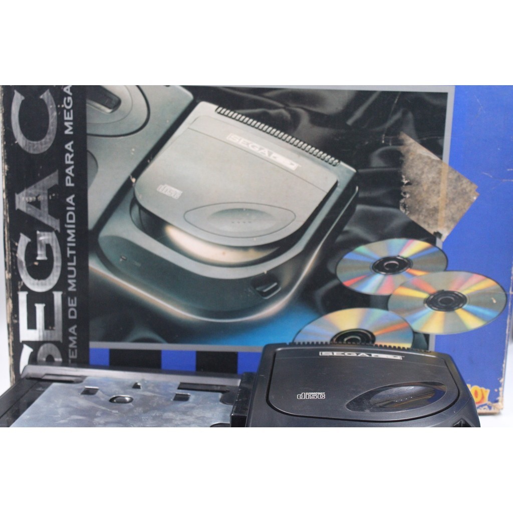 CONSOLE - MEGA DRIVE SEGA CD (2) | Shopee Brasil