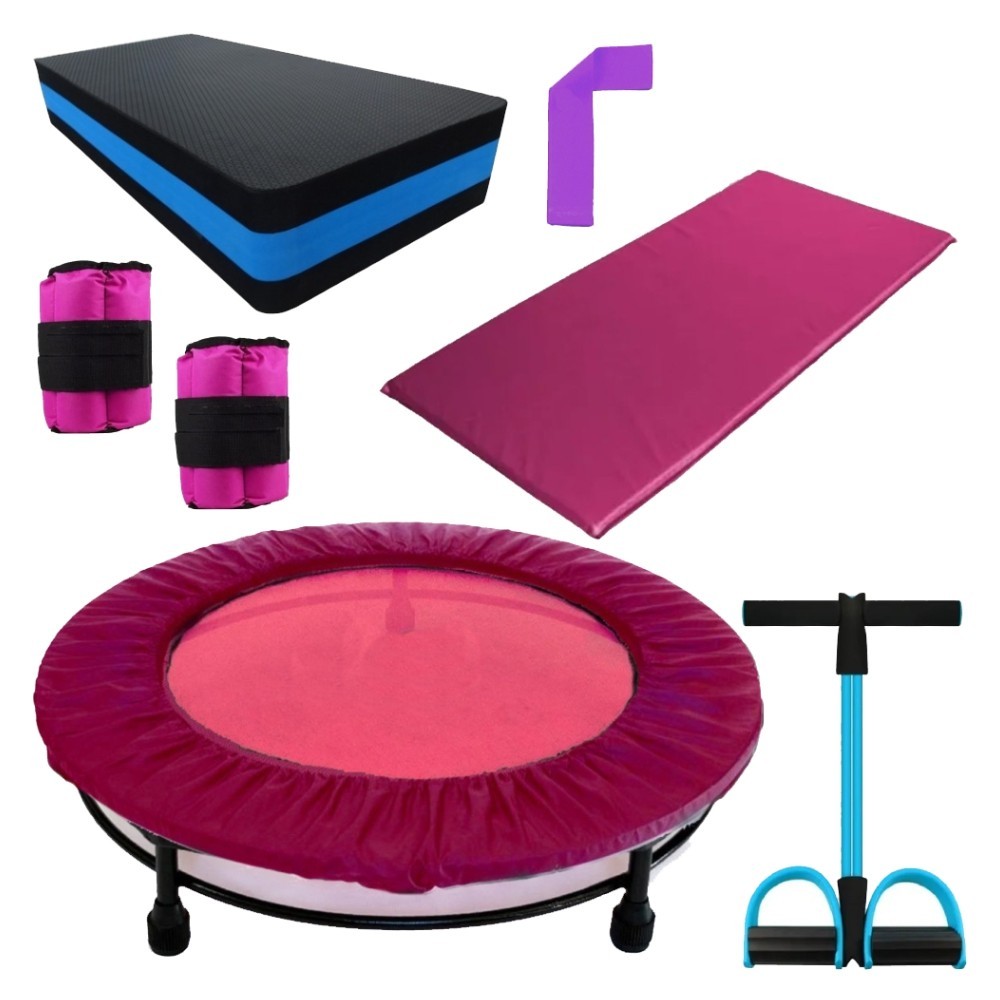 Kit Aeróbico para treino de Ginástica com Mini Jump | Shopee Brasil