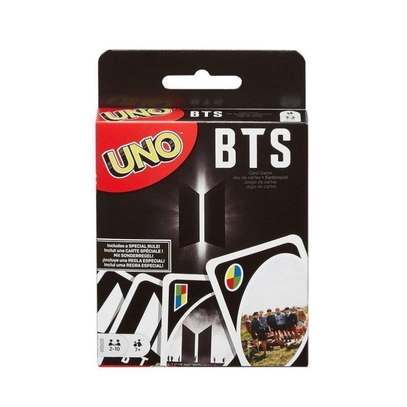 Ligação BTS Yuno e BTS juntos UNO Multiplayer Party Jogo de cartas Fãs ...