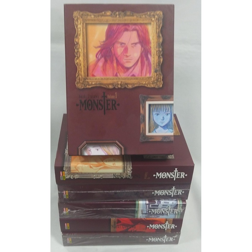 Coleção Mangás Monster - Volumes 1 Ao 6 de Naoki Urasawa | Shopee Brasil