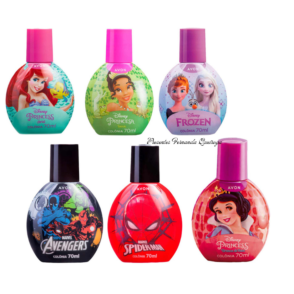 Colônia Avon Infantil 70ml - Escolha a Certa | Shopee Brasil