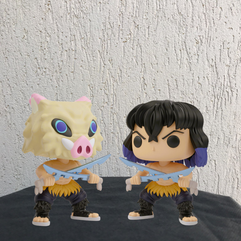 Boneco Colecionavel FUNKO INOSUKE HASHIBIRA DEMON SLAYER Figura ...