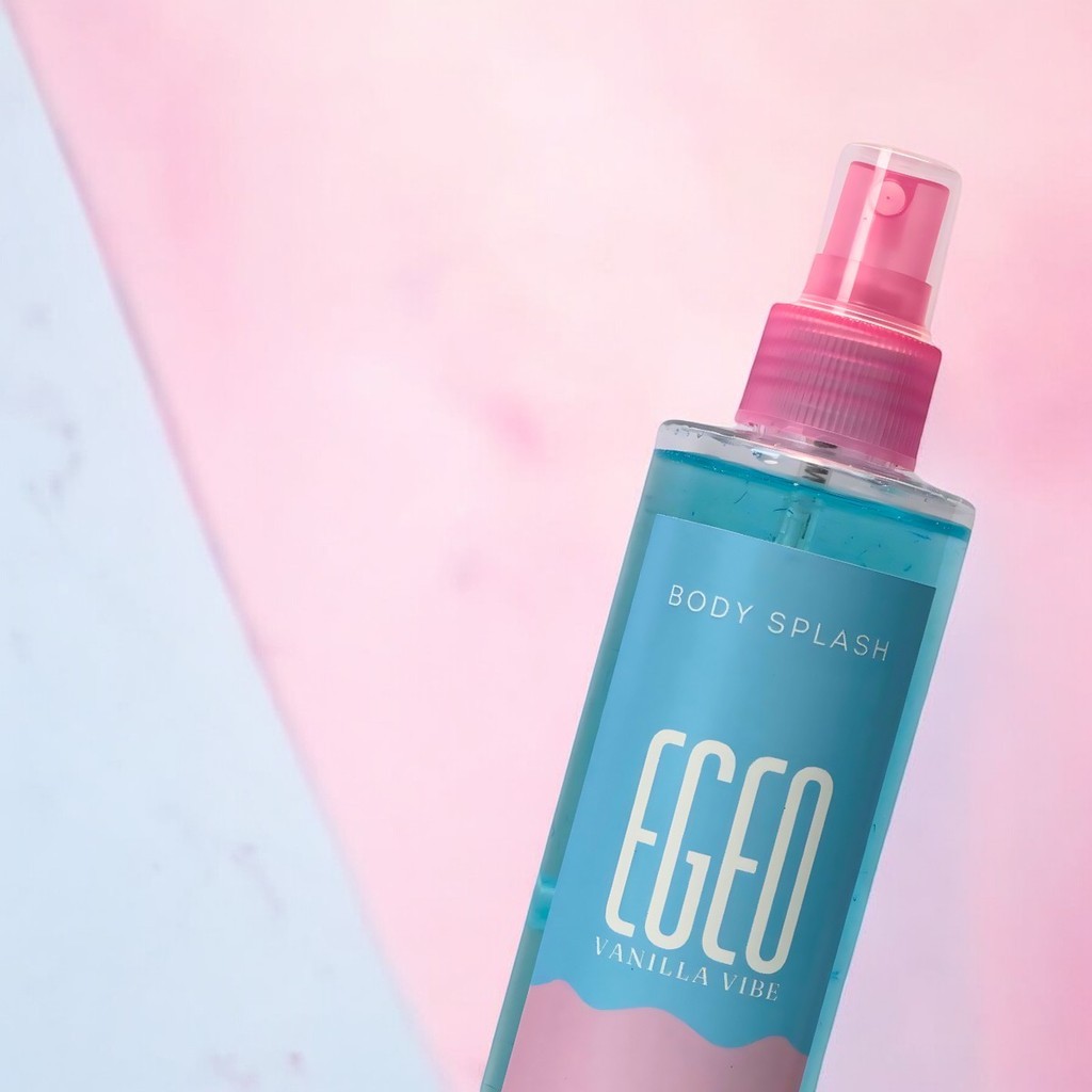 Egeo Vibe Vanilla Body Splash Refrescante Azul Feminino - 200 ml ...