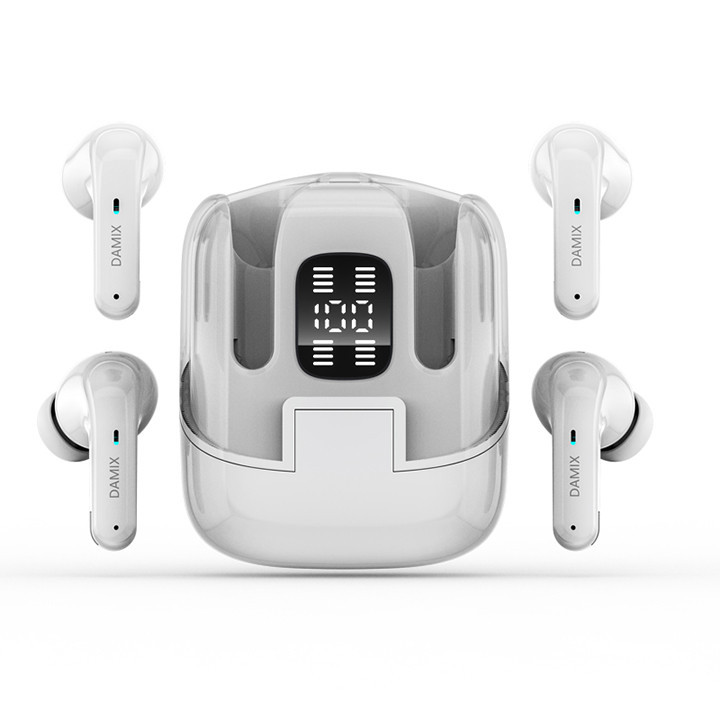 2024 Novo DX-16 Casal Duplo Dois Pares Fones De Ouvido Audifonos Bluetooth 5.5 Sem Fio ...