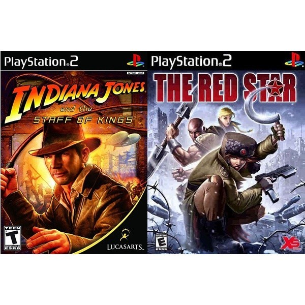 Kit Indiana Jones And The Staff Of Kings + The Red Star com 2 Jogos ...