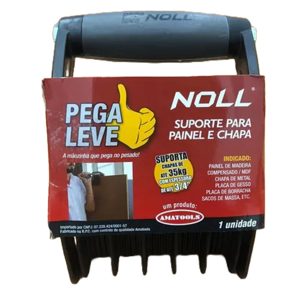 Pega Leve Suporte para Painel e Chapas ate 35Kg Noll | Shopee Brasil