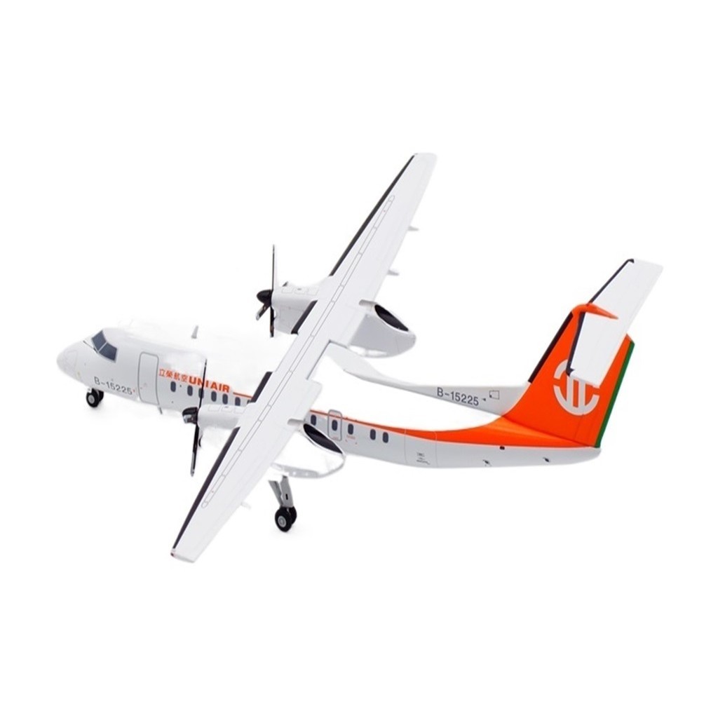 Escala 1 : 200 Uni Air DASH-8 B-15225 Modelo De Avião De Liga | Shopee ...