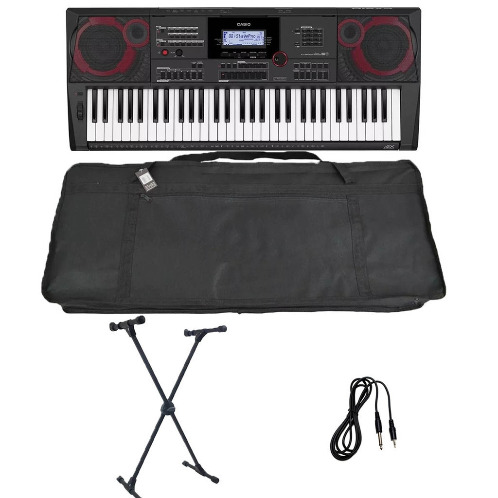 Teclado Casio Ctx-5000 Arranjador 61 + Capa+ Suporte | Shopee Brasil