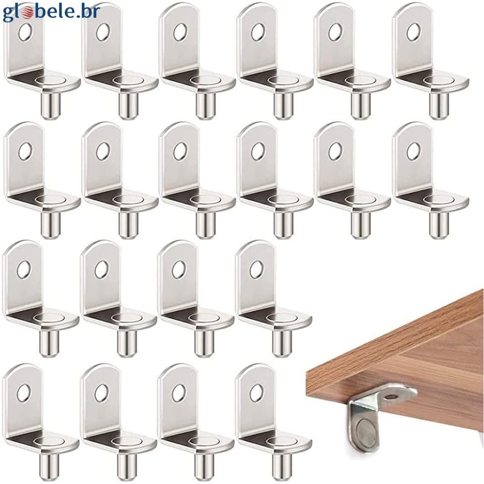 Gobe-Practical Shelf Support Peg Cabinet Hardware 5mm Anti-corrosion ...