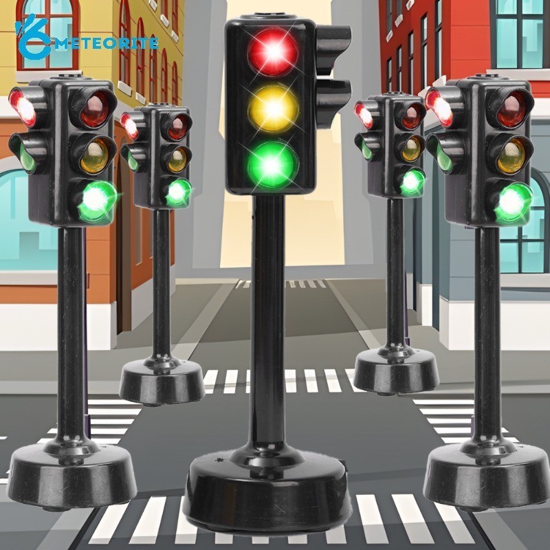 Modelo Engraçado De Semáforo Plástico-LED Pretend Play Signal Lamp Toy ...