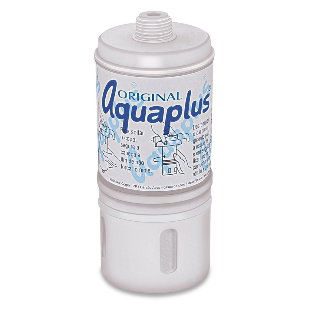 Kit C/ 5 Elementos Filtrante Aquaplus 200 Cart | Shopee Brasil
