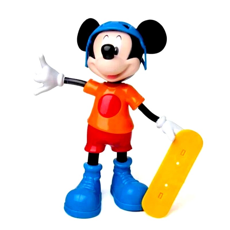 Boneco do Mickey Mouse Radical Articulado com Falas 24cm Elka | Shopee ...