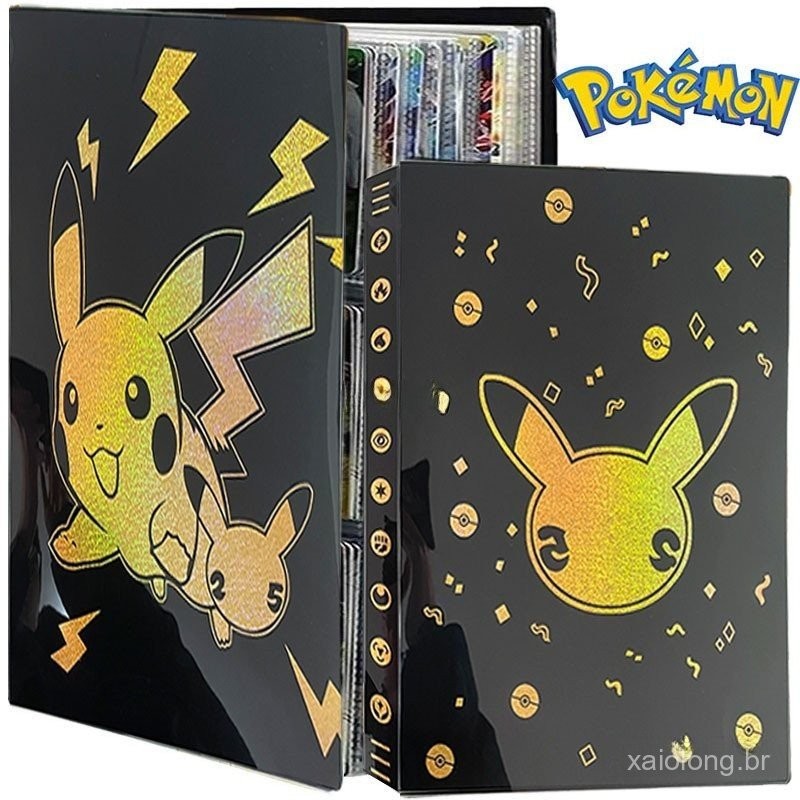 Álbum Pokémon 540 Anime VMAX GX EX Pasta de Coleção de Cartas de Jogo ...
