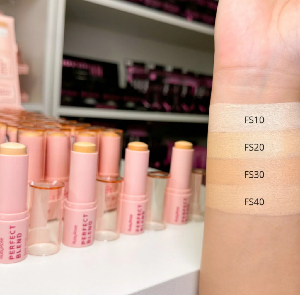 Base em bastão Perfect Blending da Ruby Rose | Shopee Brasil