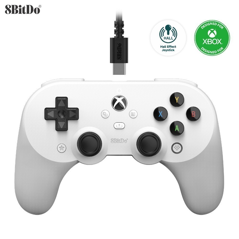 8BitDo Pro 2 USB Wired Controller Hall Edition Xbox Series X , S One Gamepad Windows 10,11 ...
