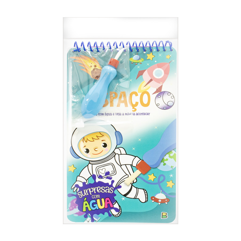 Surpresas com água: Espaço - Aquabook Pintando com Água - Todolivro ...