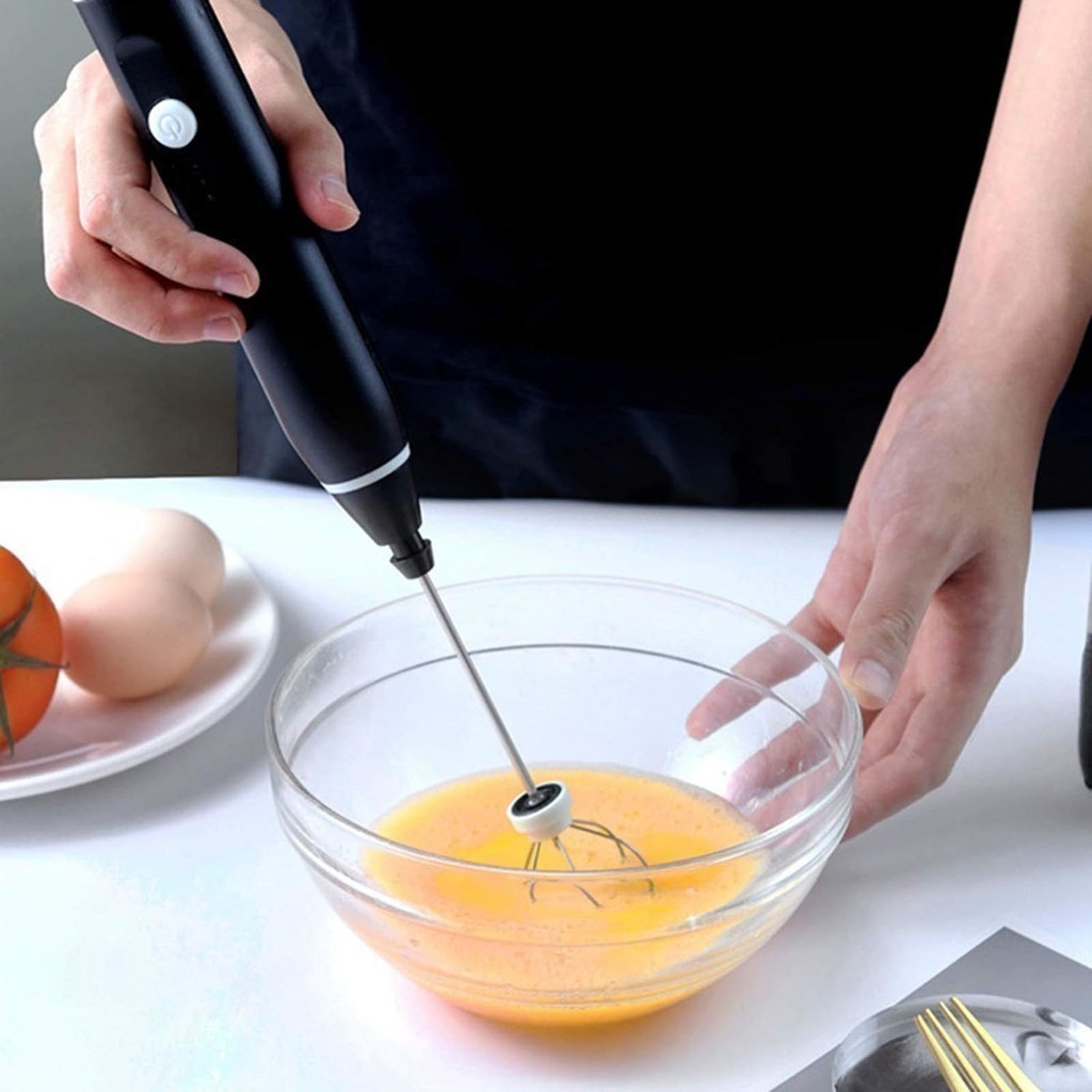 Batedor elétrico, batedor de leite USB elétrico fabricante de espuma de ...