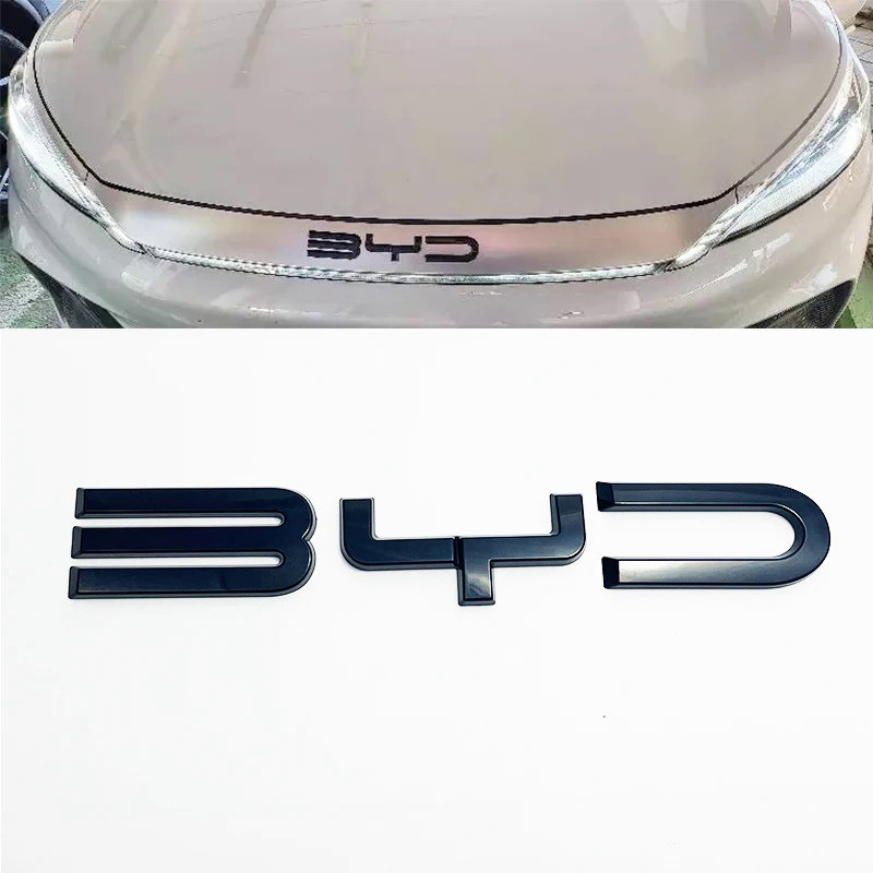 BYD ATTO3 YUAN PLUS 3D ABS Autocolante Emblema Dianteiro Do Carro ...