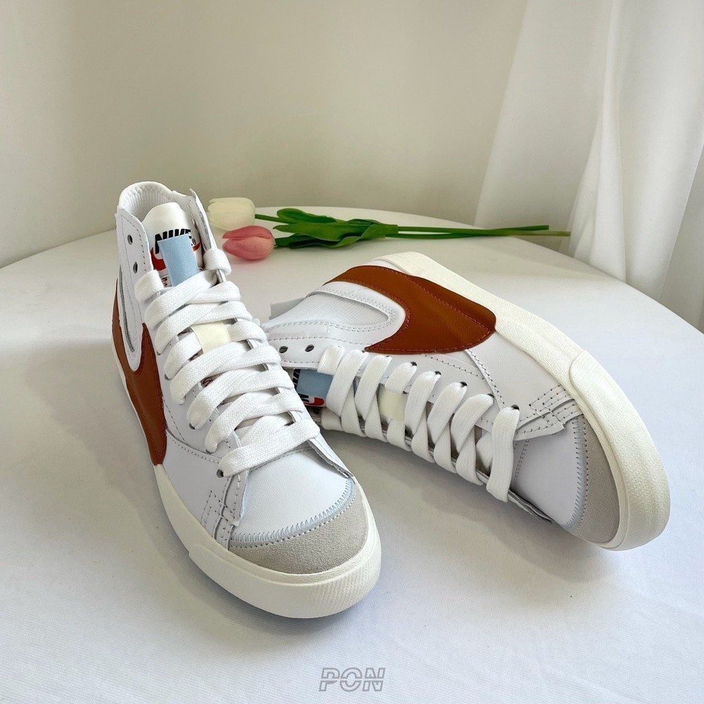 Estoque Pronto Envio Imediato Nike Blazer Mid 77 Branco Jumbo Tijolo ...
