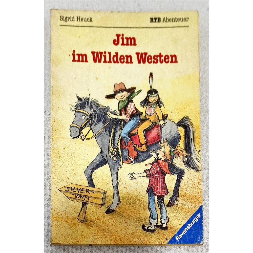 Jim Im Wilden Westen de Sigrid Heuck | Shopee Brasil