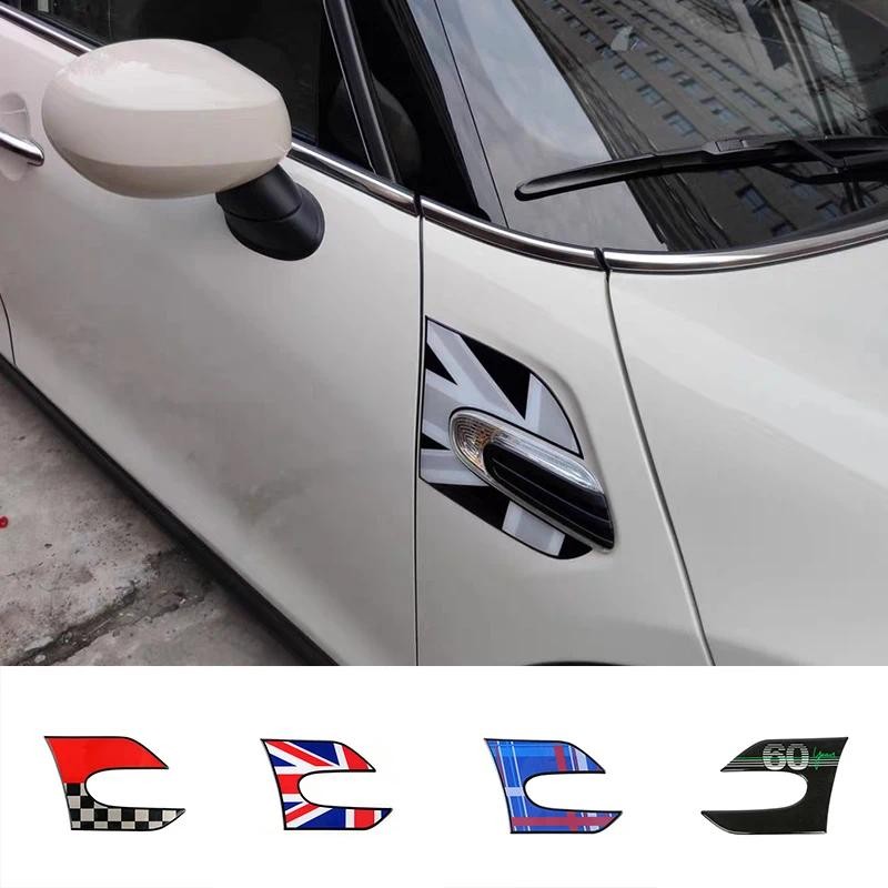 Carro Fender Placa Lateral Asa Decalques Adesivo Capa Quadro Para MINI ...