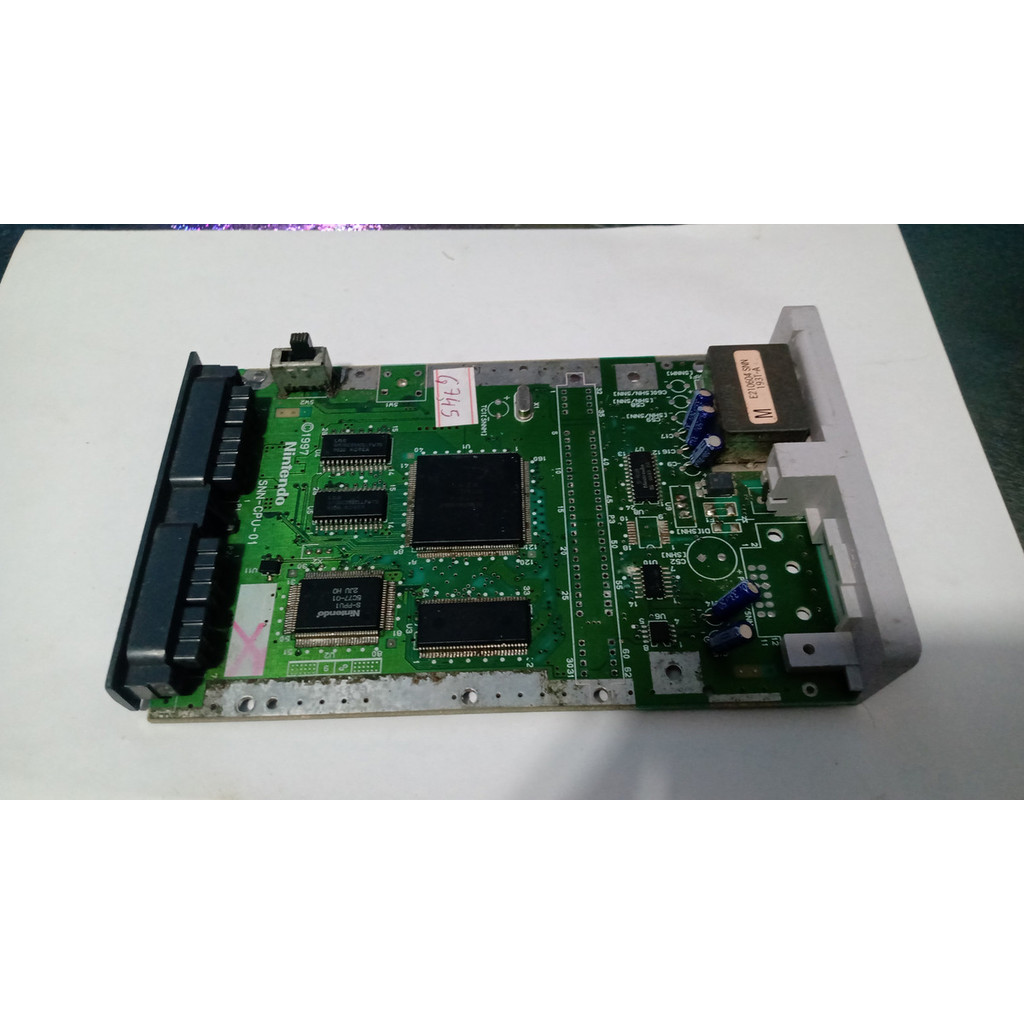 Placa Super Nintendo Baby Snn-cpu-01 Defeito G745 | Shopee Brasil