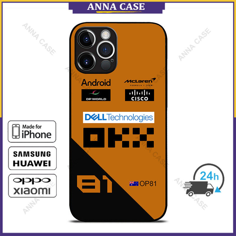 McLaren MCL38 2024 Oscar Piastri Livery Capa De Telefone Para iPhone 16 ...