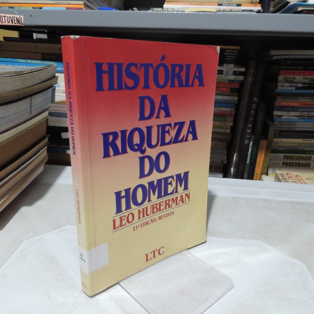 História da Riqueza do Homem de Leo Huberman | Shopee Brasil
